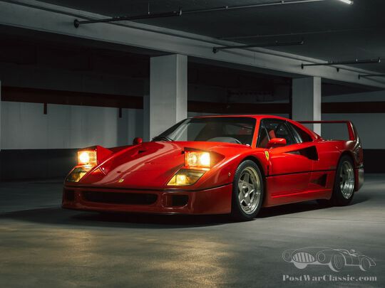 Car Ferrari F40 1990 for sale - PostWarClassic