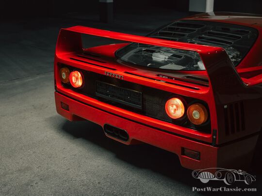 Car Ferrari F40 1990 for sale - PostWarClassic