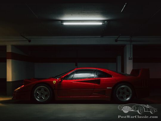 Car Ferrari F40 1990 for sale - PostWarClassic