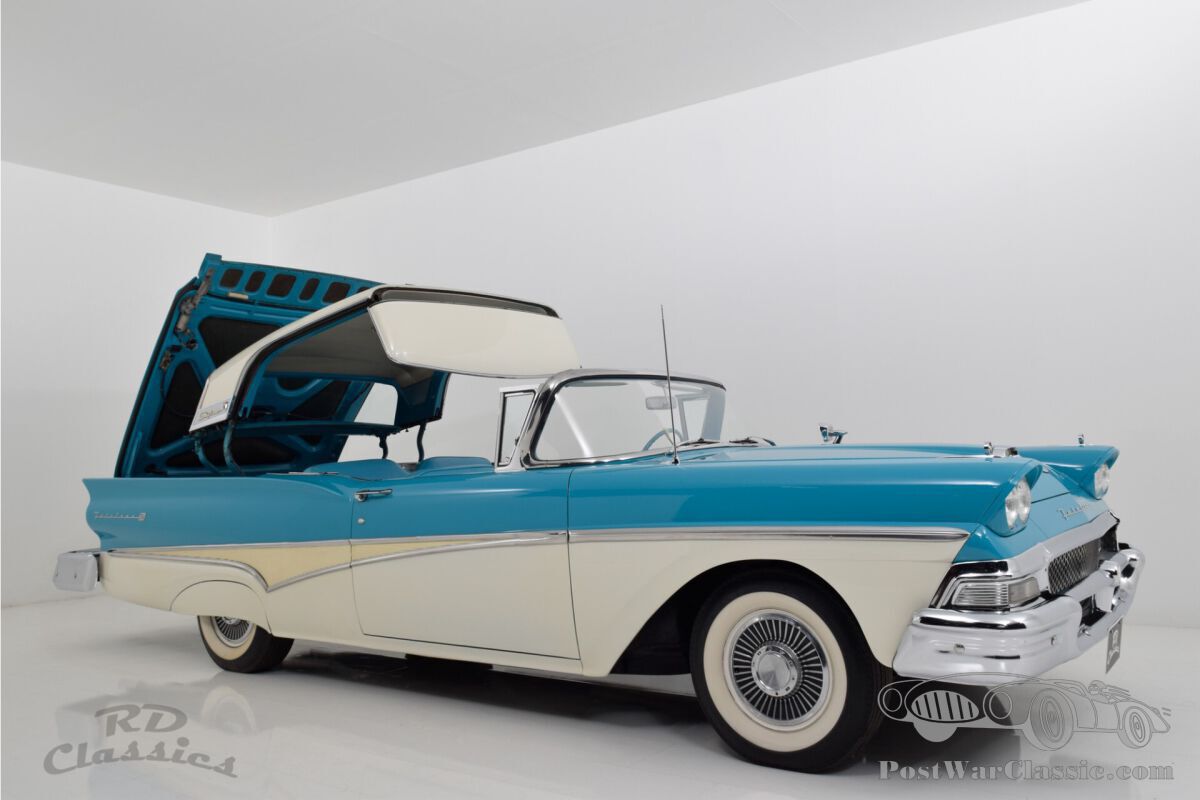 Car Ford Fairlane Retractable Hardtop Cabrio 1958 for sale - PostWarClassic