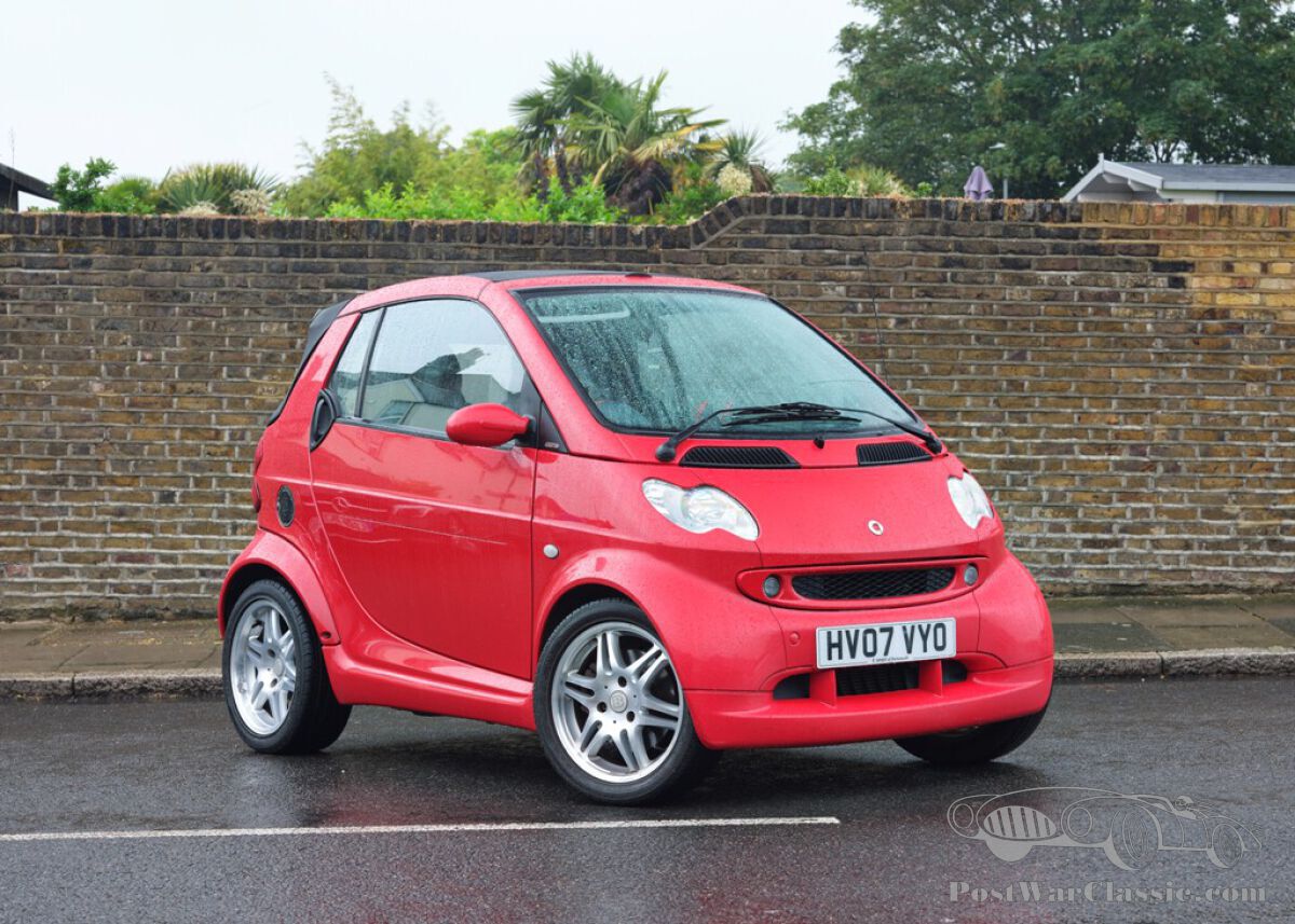 Car Smart Fortwo Convertible Brabus Red Edition 2007 for sale ...
