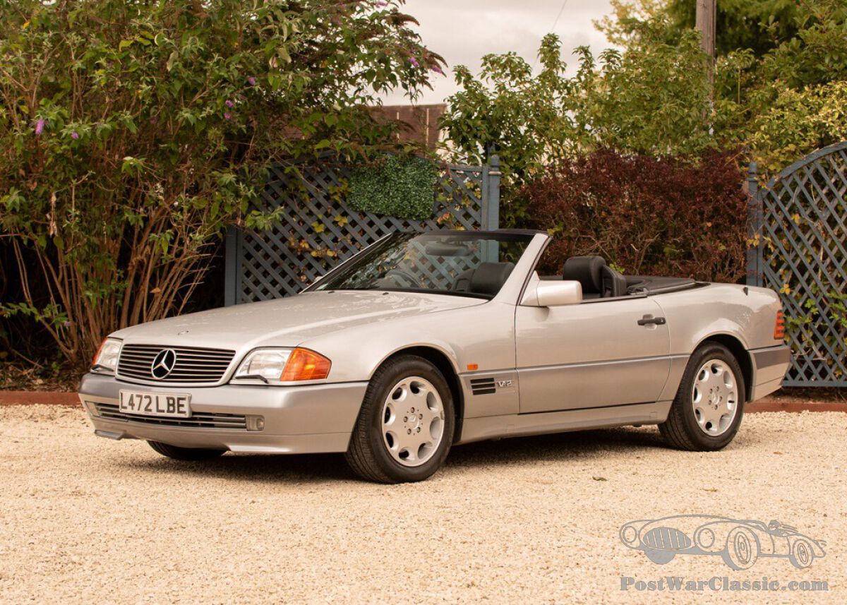 Car Mercedes Benz 600 SL Roadster 1993 for sale - PostWarClassic