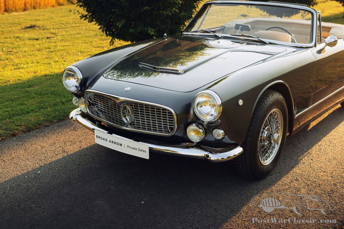 Car Maserati 3500 GT Convertible 1960 for sale - PostWarClassic
