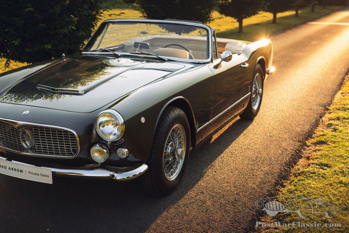 Car Maserati 3500 GT Convertible 1960 for sale - PostWarClassic