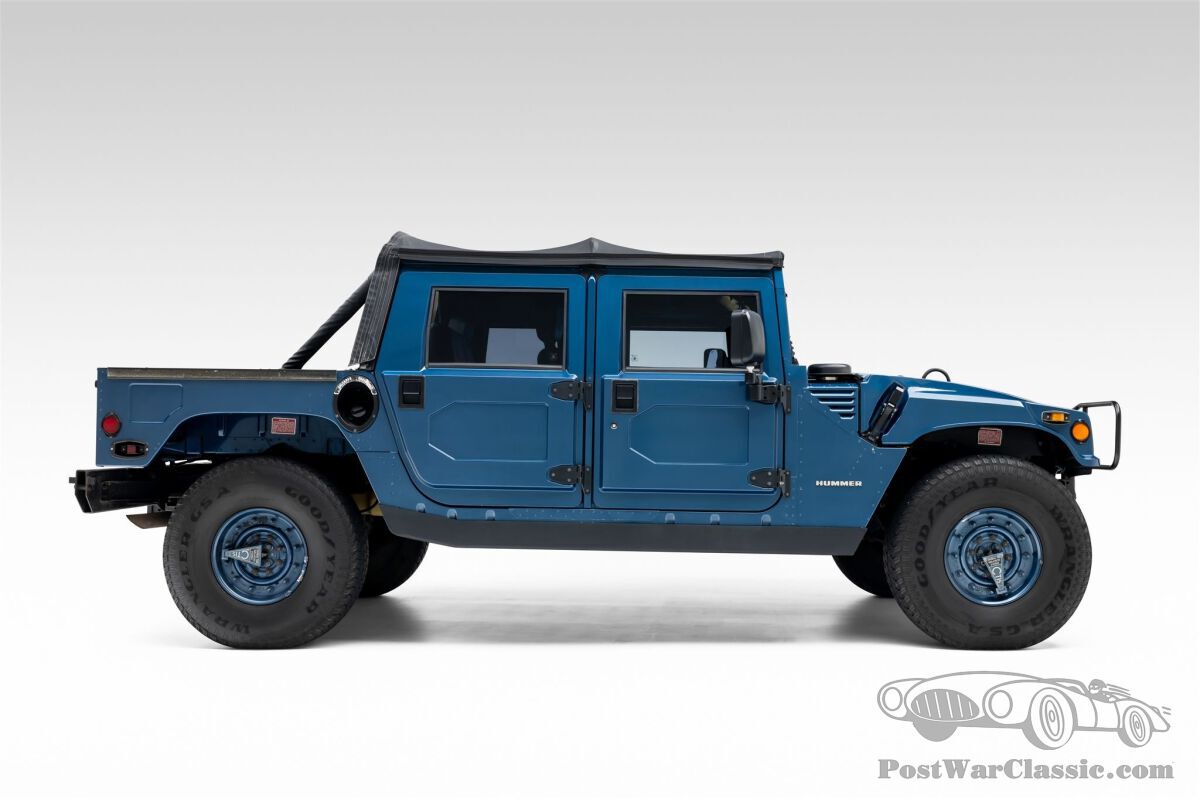 Car American Motors Hummer H1 Four-Door Soft-Top Pickup (HMCO) 1995 for ...