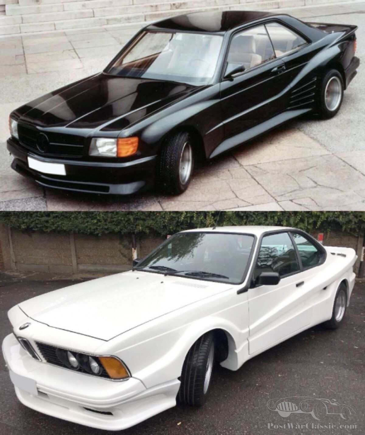 BMW M3 E30 Mercedes-Benz 560SEC C126 AMG Wide-body 198…, 53% OFF