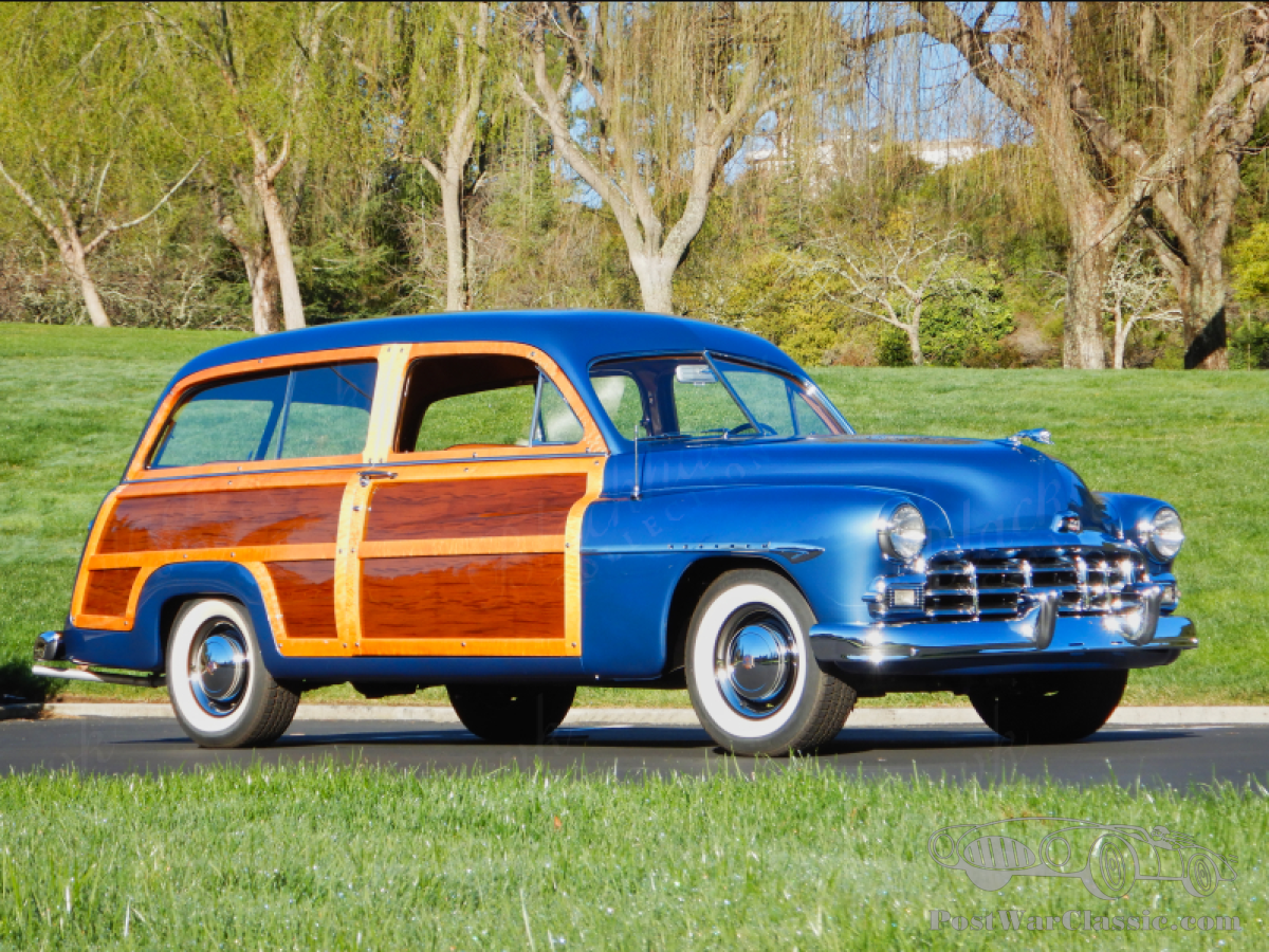 Car Mercury Monarch “Woodie” Station Wagon 1950 for sale - PostWarClassic