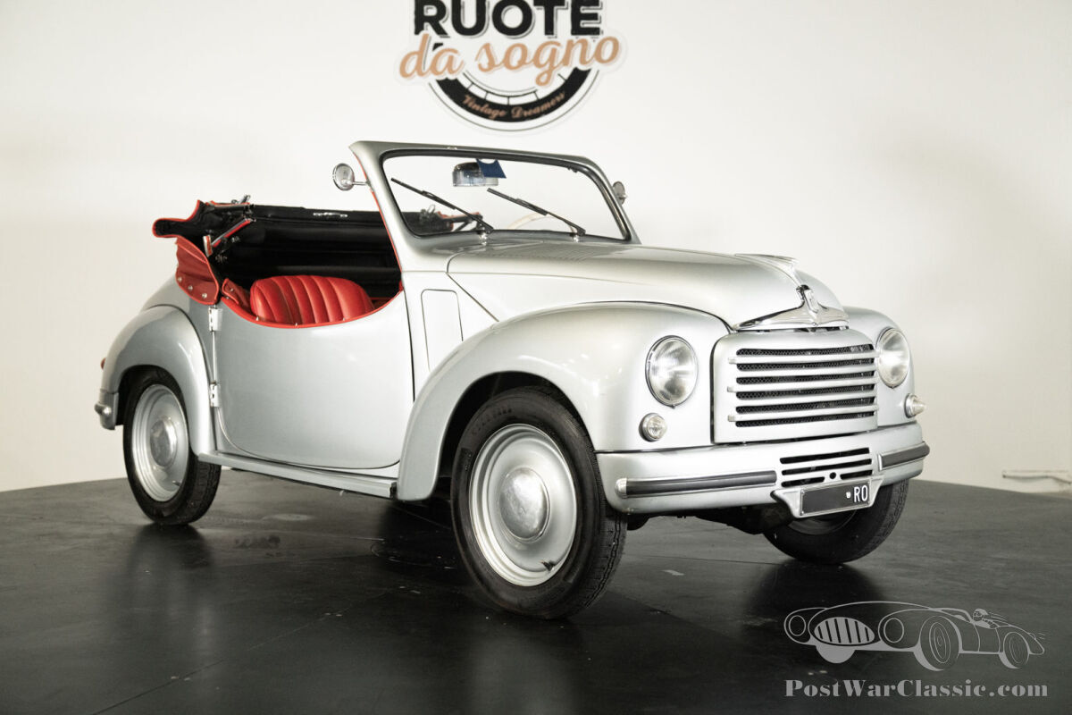 Car Fiat Cabriolet 1953 for sale - PostWarClassic