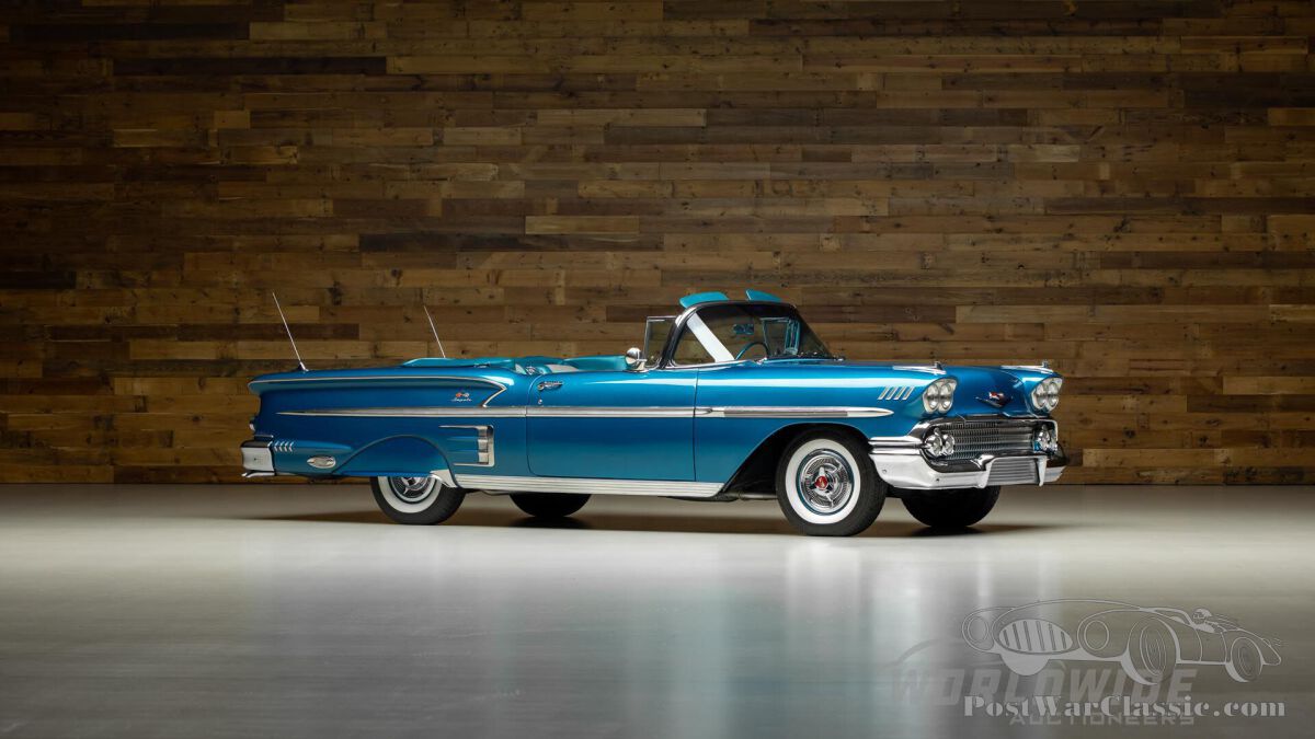 Car Chevrolet Impala Convertible 1958 for sale - PostWarClassic