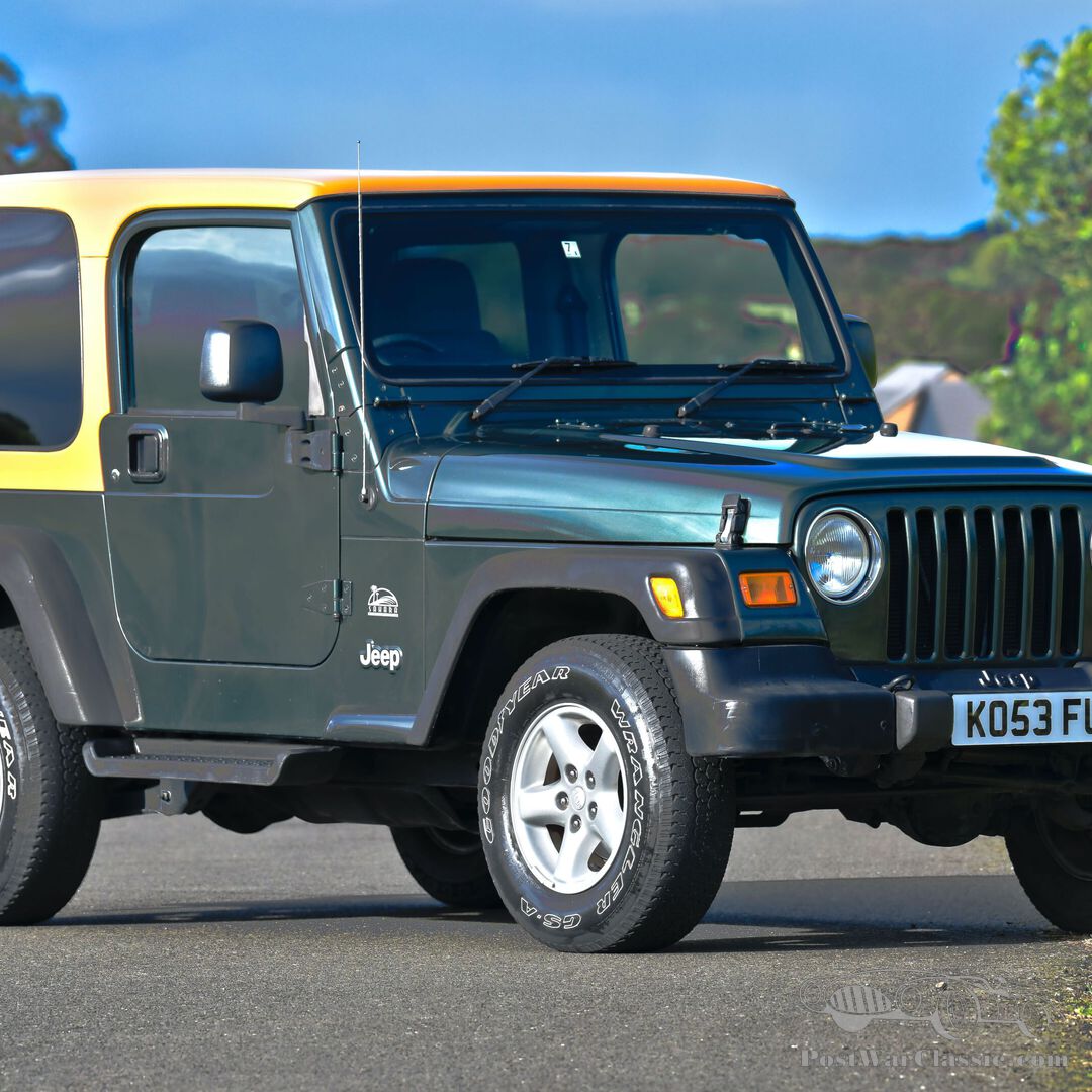 Car Jeep Wrangler TJ Sahara Hard top Automatic. 2003 for sale ...